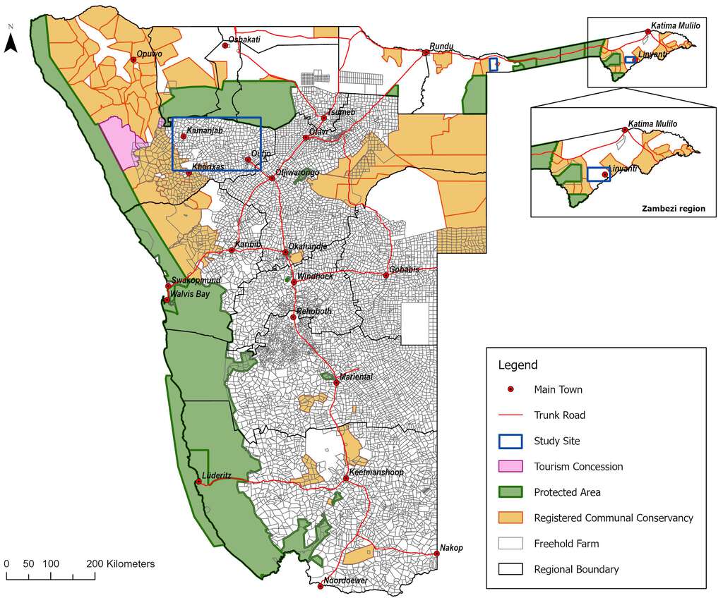 Investigating human-wildlife conflict beyond conservancies in Namibia
