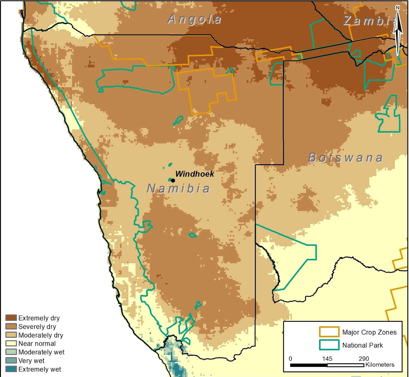 Namibia's climate and the need to adapt to an uncertain future